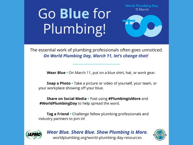 Wear Blue for Plumbing Day | phcppros